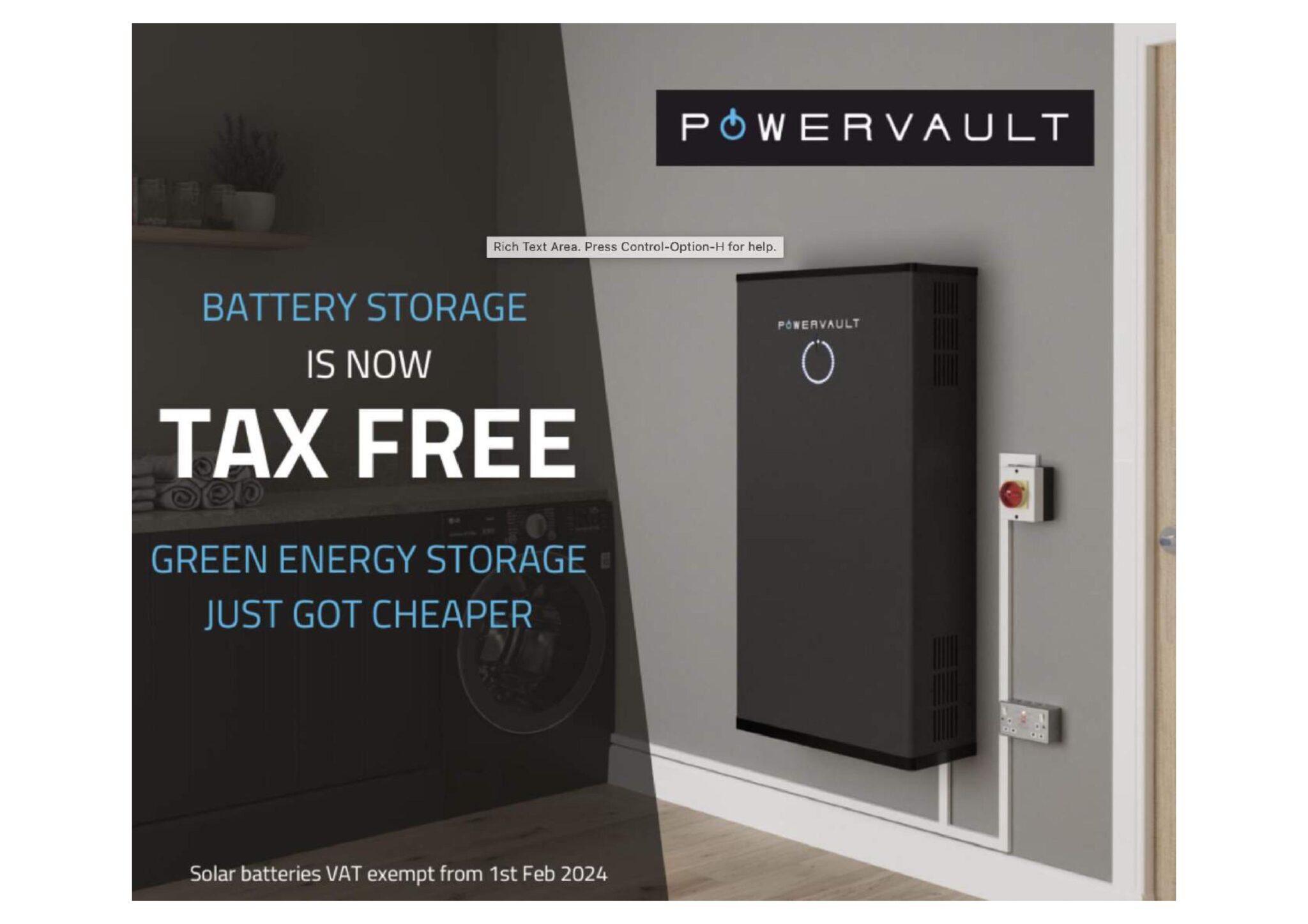 Powervault Celebrates Government Decision to Extend VAT Exemption to ...